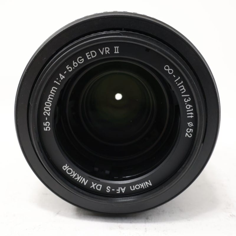 Nikon AF-S DX NIKKOR 55-200mm f/4-5.6G ED VRⅡ 中古 C2120147122743｜中古通販フジヤカメラ