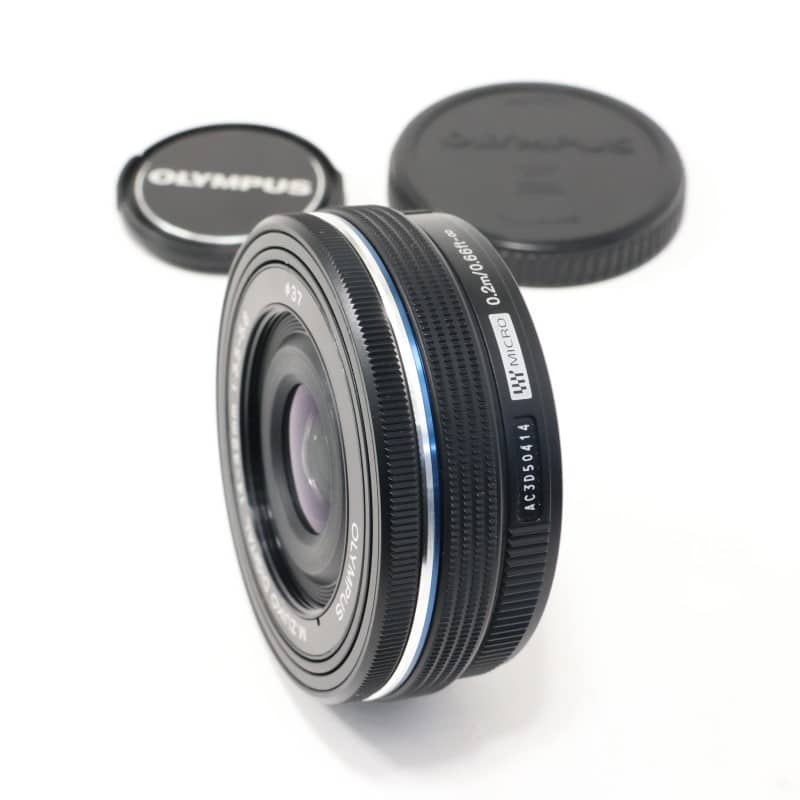 OLYMPUS／OM SYSTEM M.ZUIKO DIGITAL ED 14-42mm F3.5-5.6 EZ ブラック 中古 C2120140137256｜中古通販フジヤカメラ