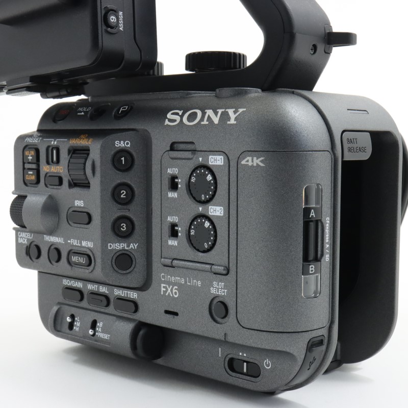 SONY ILME-FX6V [Cinema Line カメラ FX6 ボディ] 中古 C2120196502336｜フジヤカメラ