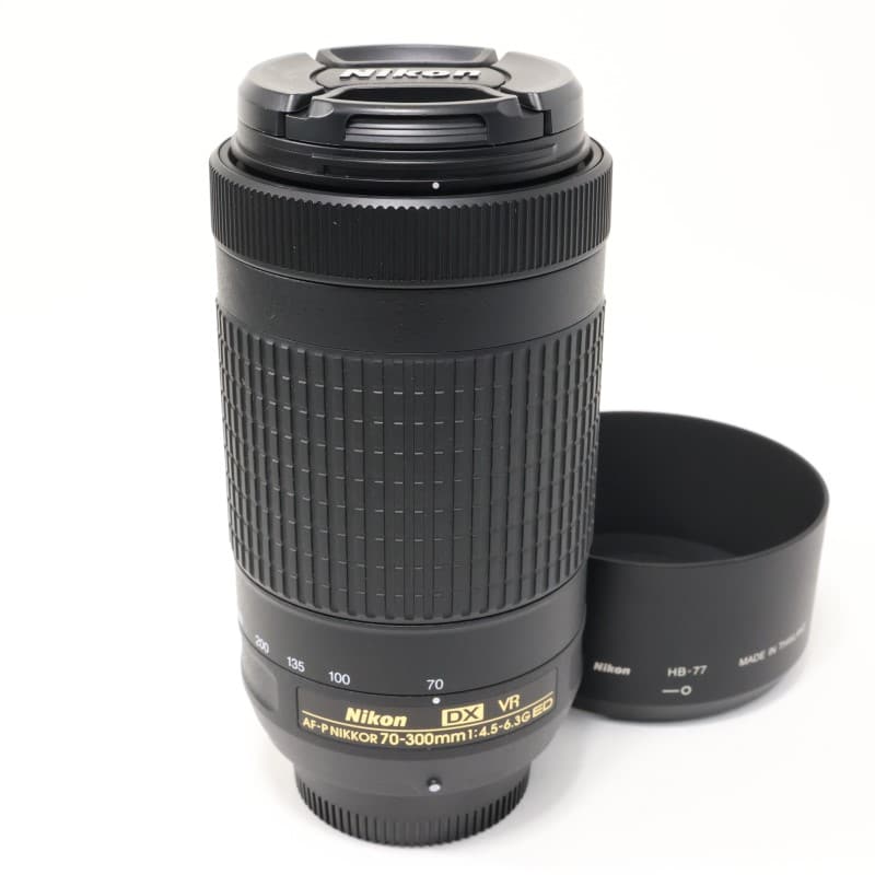 Nikon AF-P DX NIKKOR 70-300mm f/4.5-6.3G ED VR 中古 C2120176592289｜中古通販フジヤカメラ