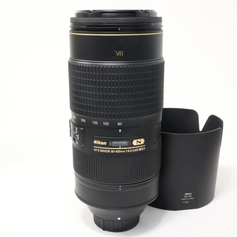 Nikon AF-S NIKKOR 80-400mm f/4.5-5.6G ED VR 中古 C2120178903618｜中古通販フジヤカメラ